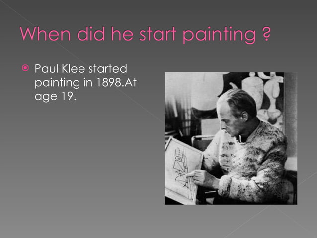 Paula paul klee | PPT