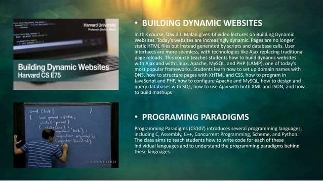 Courses in Computer Programming | PPT