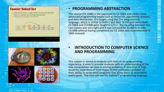 Courses in Computer Programming | PPT