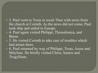 Paul arrested in Jerusalem | PPTX