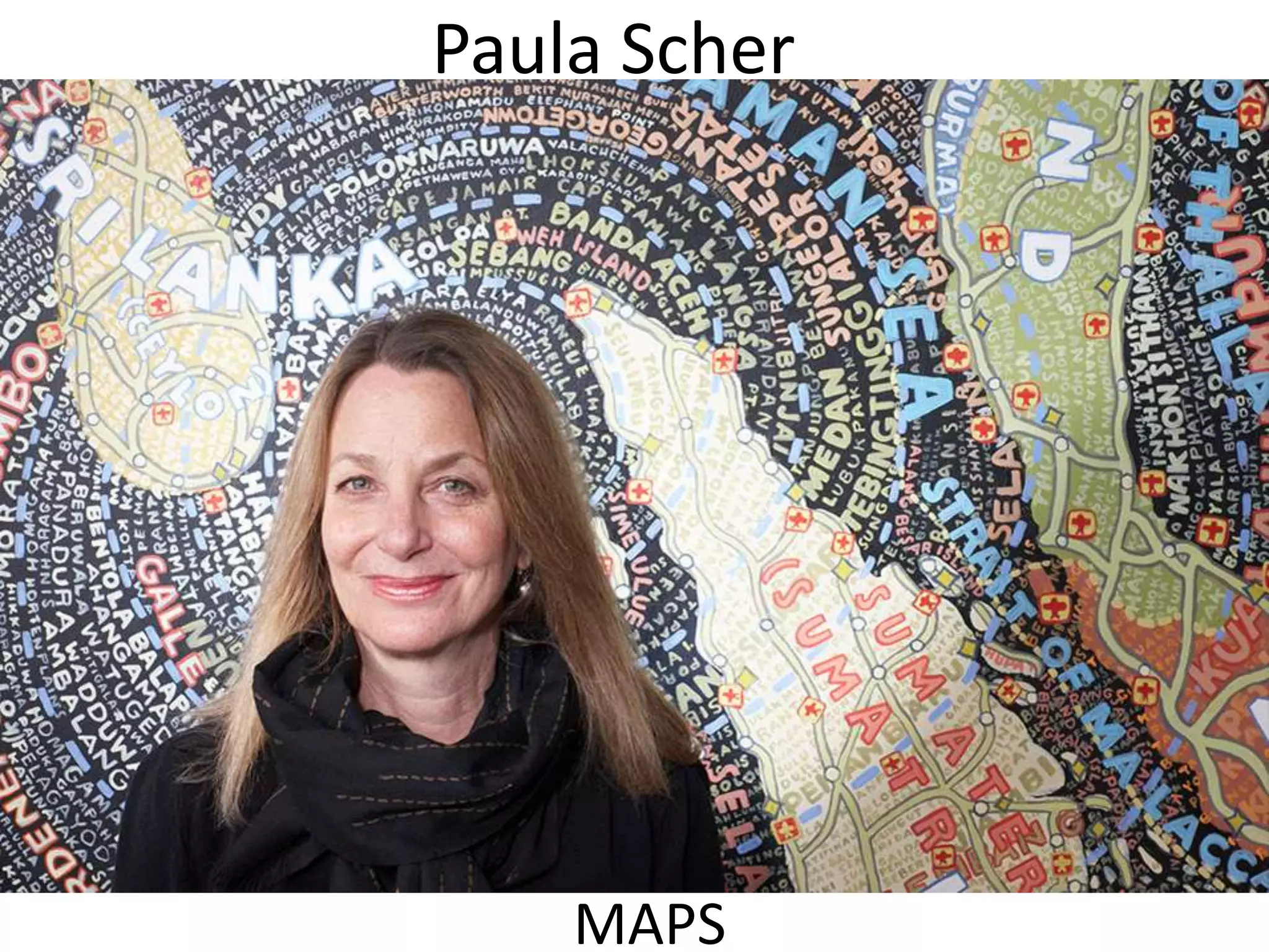 Paula scher Maps | PPT