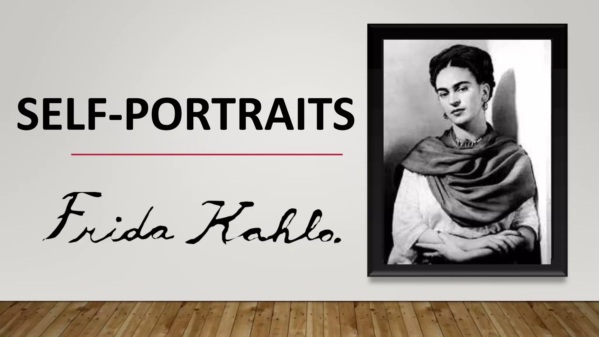 Self-portraits | PPT