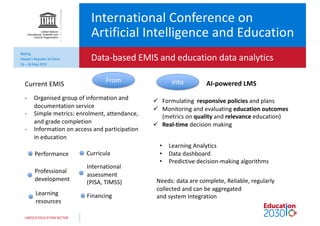 Data-based EMIS and learning analytics | PPT