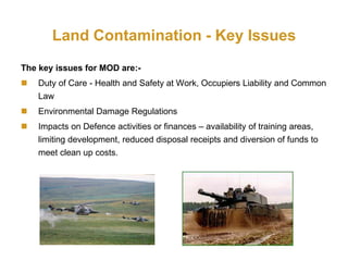 Managing Land Contamination Risks and Liabilities Across A UK wide ...