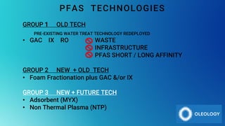 PFAS NOW HAS AN EXPIRY DATE: SMART SOLUTIONS FOR WATER INFRASTRUCTURE | PPT