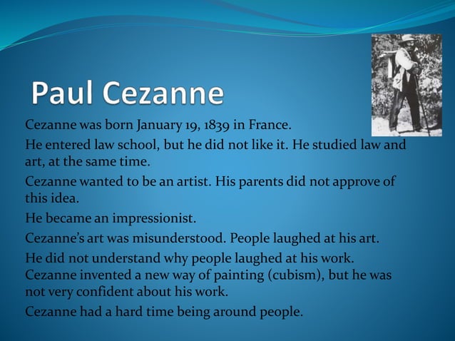 Paul Cezanne for Children | PPTX