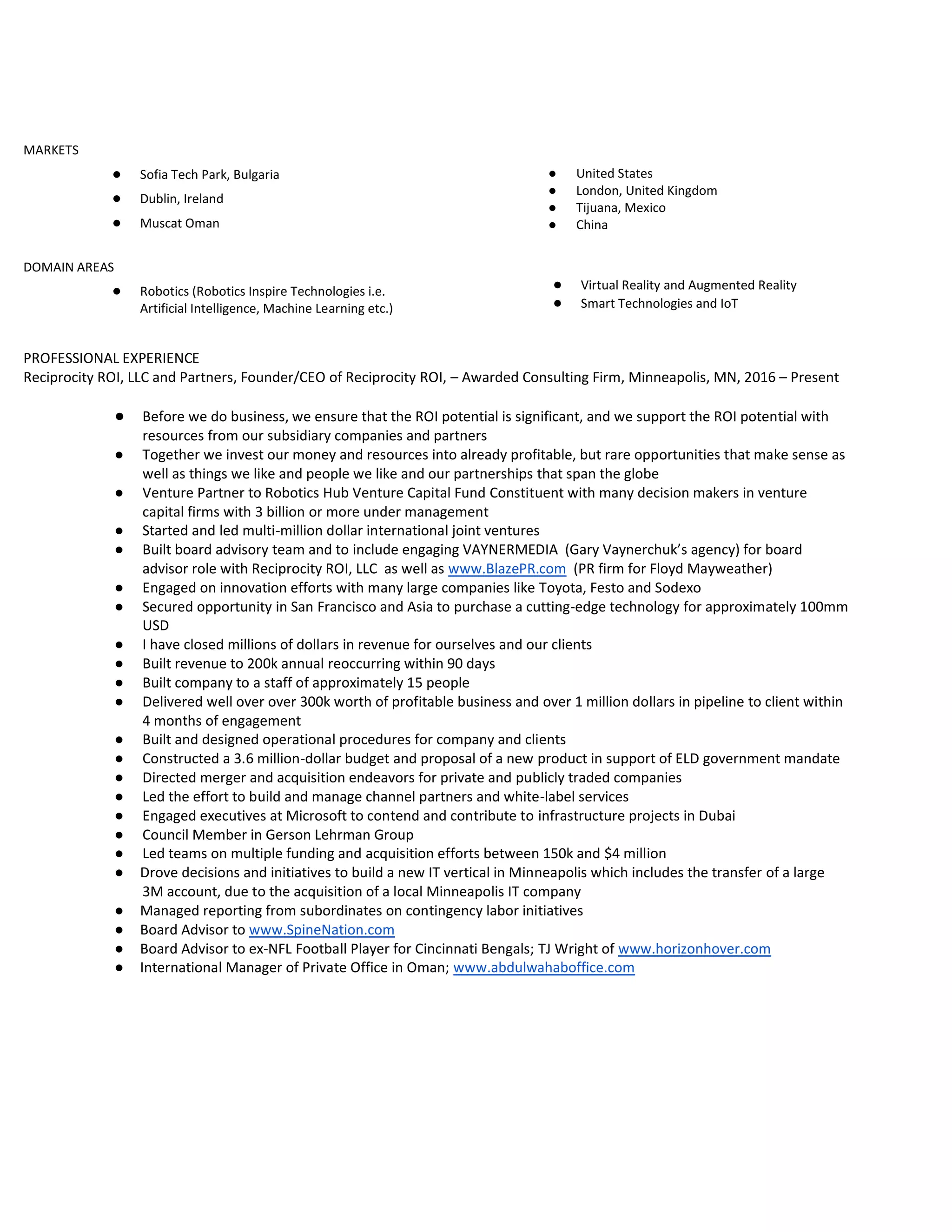 Paul Claxton Conventional Resume | PDF