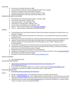 Paul Claxton Conventional Resume | PDF