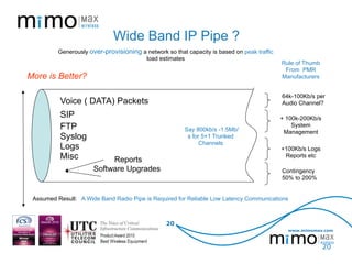 Is there still room for linking narrowband PMR sites in this digital ...