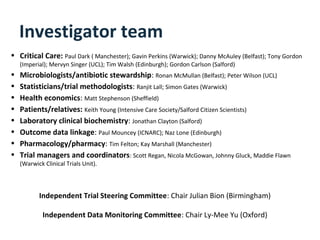 Paul Dark - Biomarker guided duration of antibiotic treatment | PPT