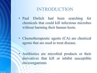 Chemotherapy by Paul ehrlich | PPTX