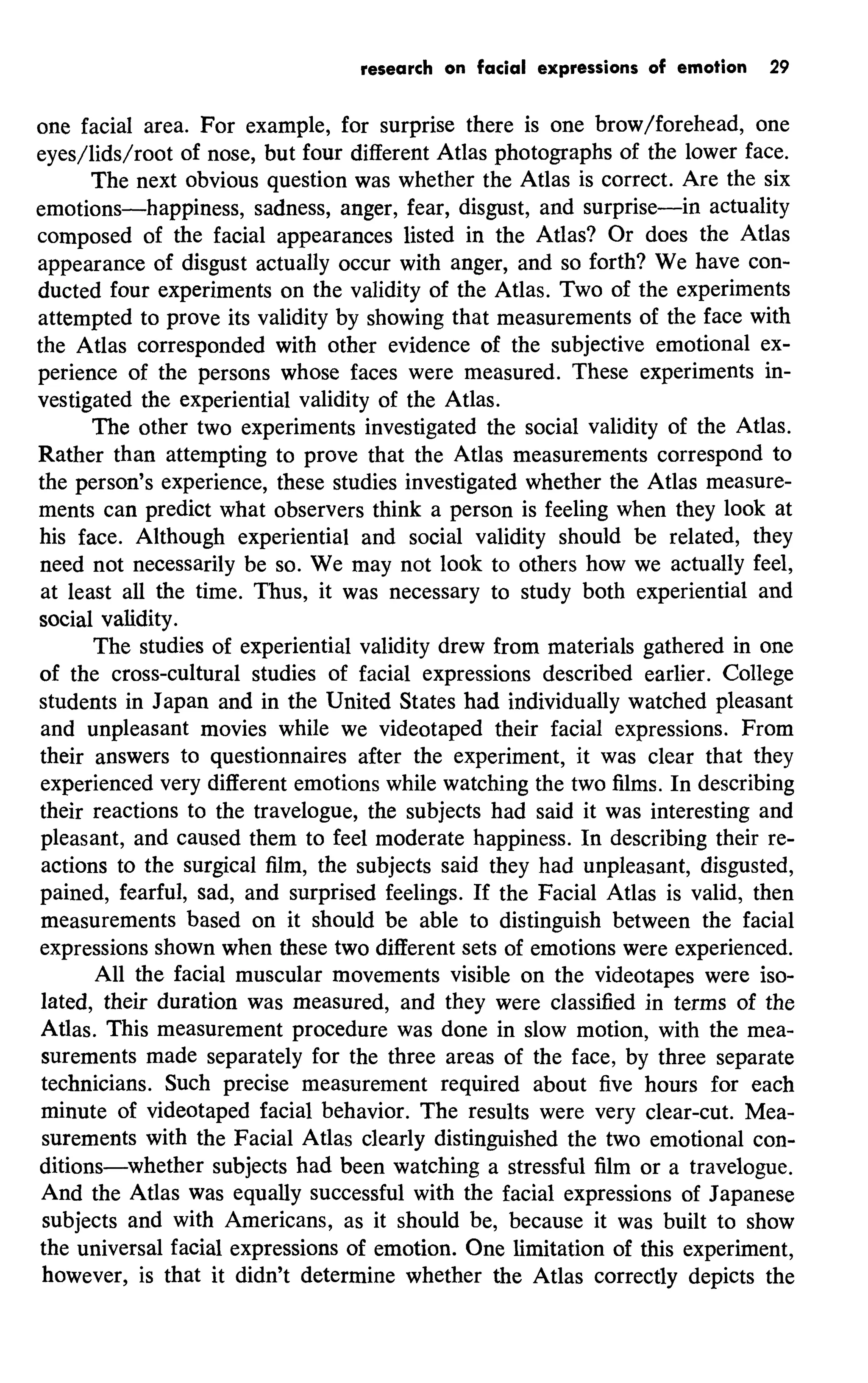 Paul ekman - Umasking the face | PDF
