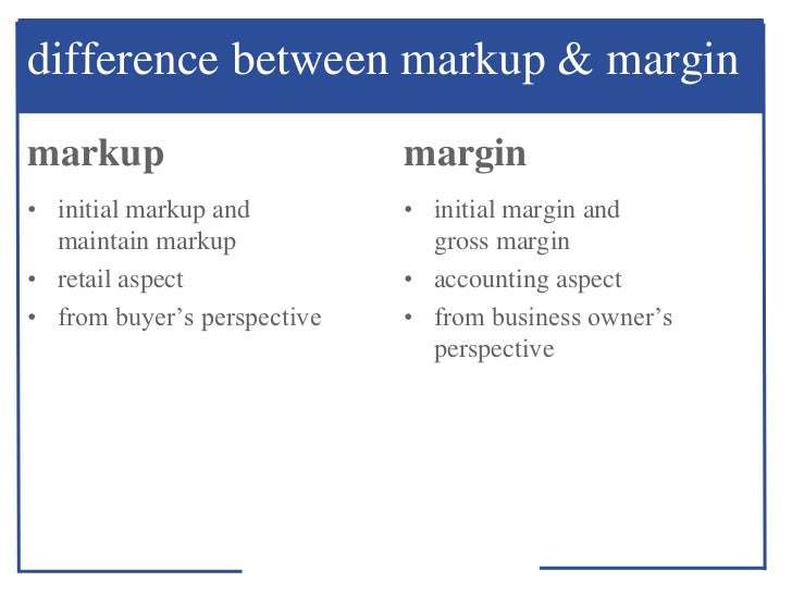 The Truth About Markups & Markdowns