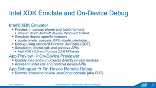 The Power, and Pain, of Cordova Plugins | PPTX | Browsers | Computer Software and Applications