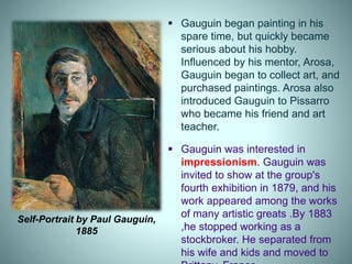 Introduction of Paul Gauguin | PPTX