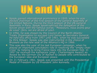 Paul henri spaak | PPT