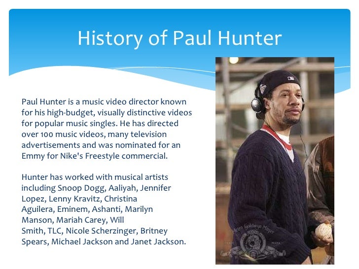 Paul Hunter (director) - Alchetron, The Free Social Encyclopedia