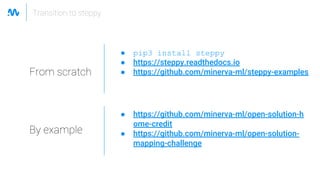 steppy: lightweight, open source, Python library for fast and reproducible experimentation. | PPT