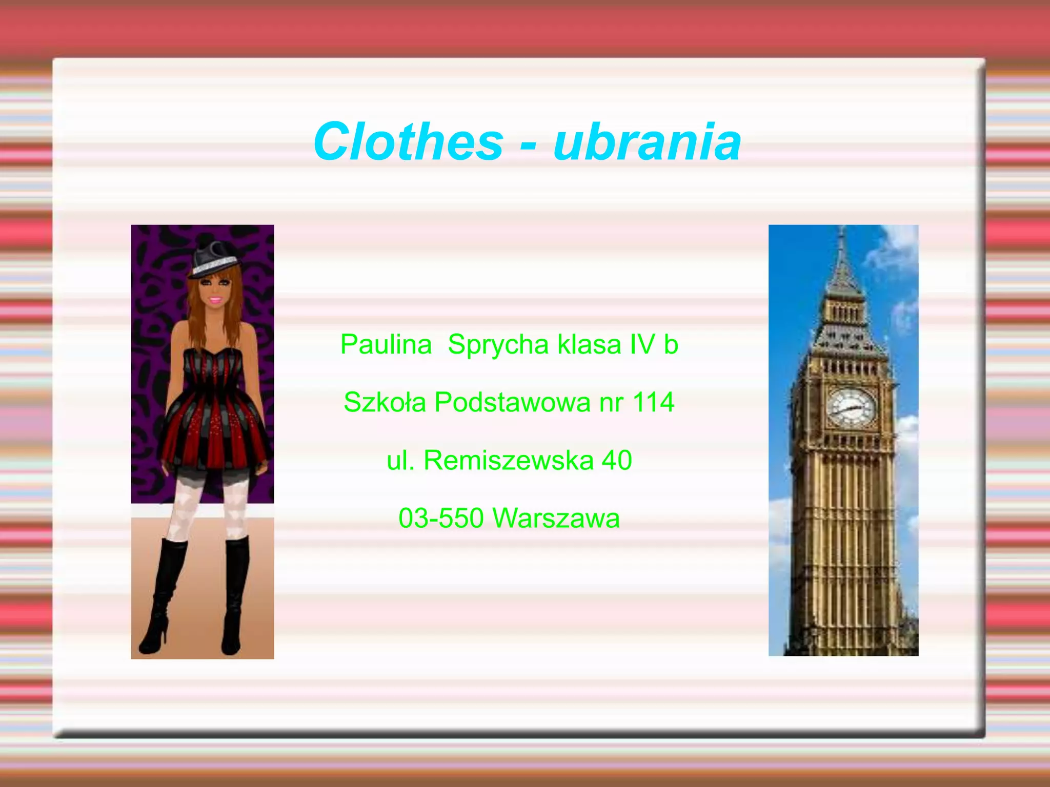 Konkurs-English for young learners Paulina Sprycha | PPSX | Women\'s ...