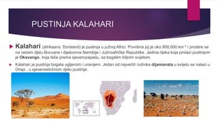 Paulina Tatai, 6.r - Pustinje Afrike | PPTX