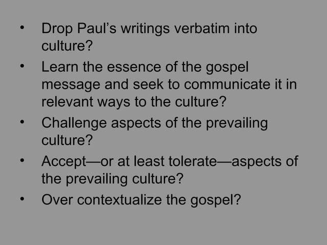 Pauline Evangelism Session 15: Theological Reflection | PPT