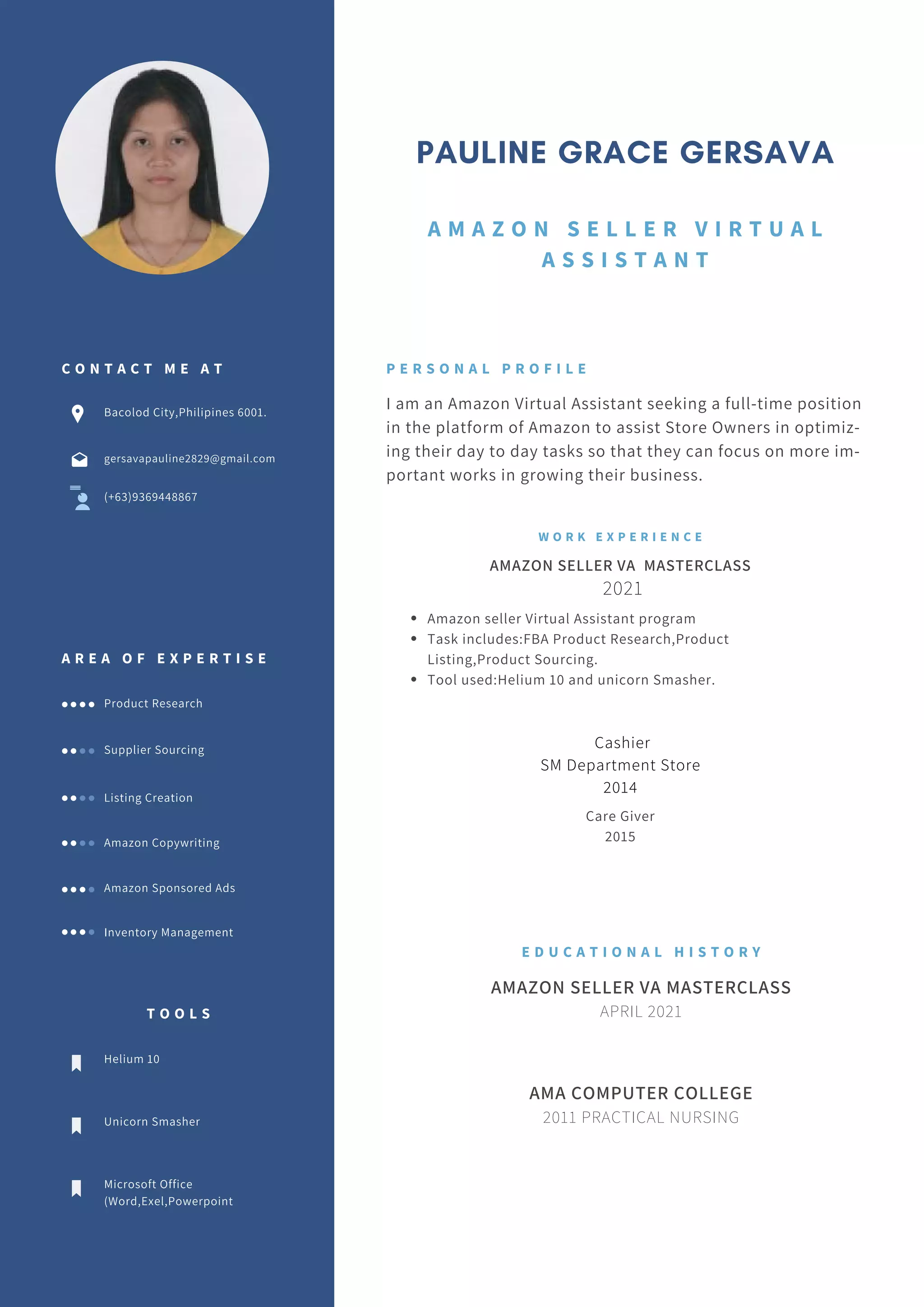 Pauline resume | PDF
