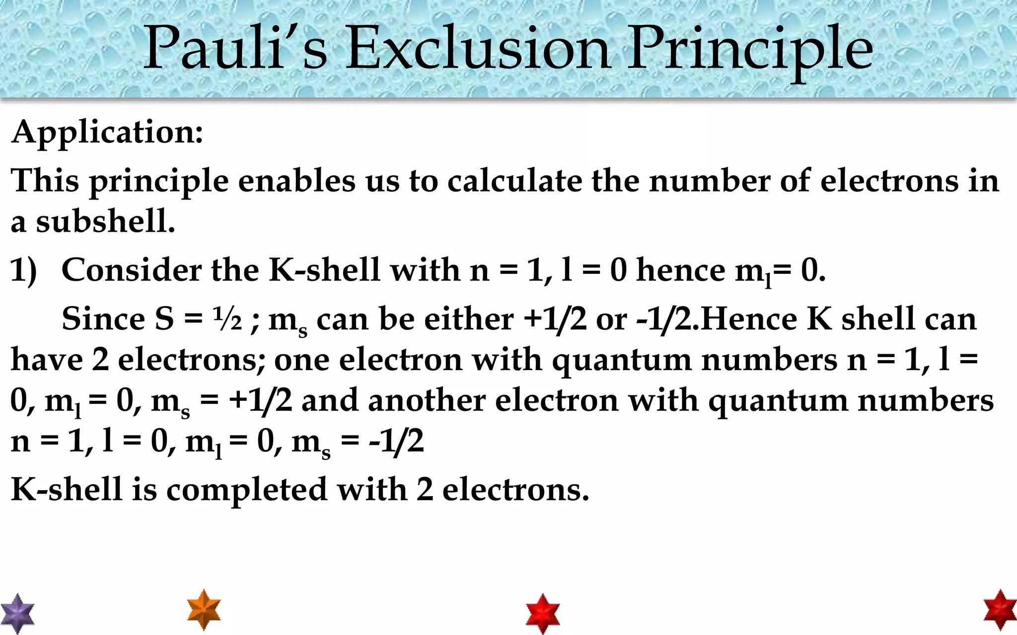 Pauli's Exclusion Principle.pptx