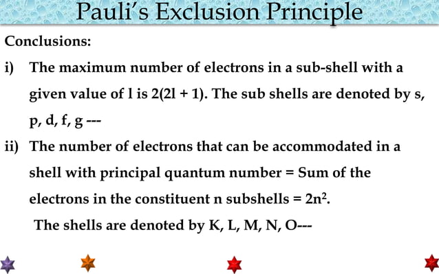 Pauli's Exclusion Principle.pptx
