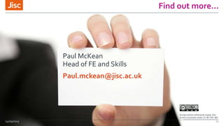 Paul McKean - Jisc - Building digital capability | PPT