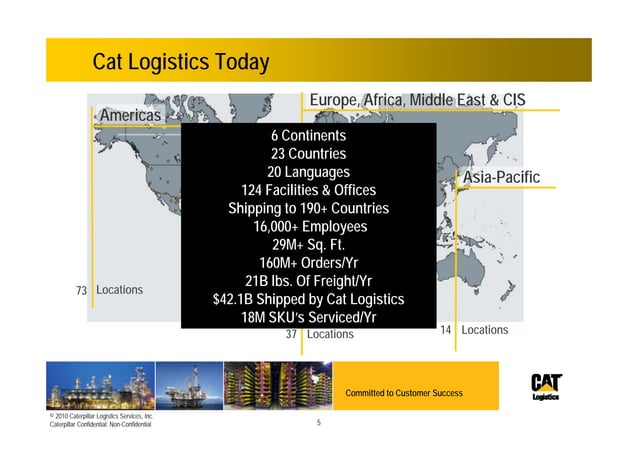 Paul Joseph from Caterpillar Logistics; ‘Build on Your Company's ...