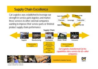 Paul Joseph from Caterpillar Logistics; ‘Build on Your Company's ...