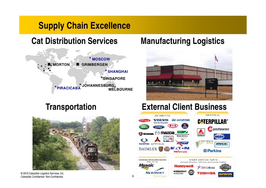 Paul Joseph from Caterpillar Logistics; ‘Build on Your Company's Stre…