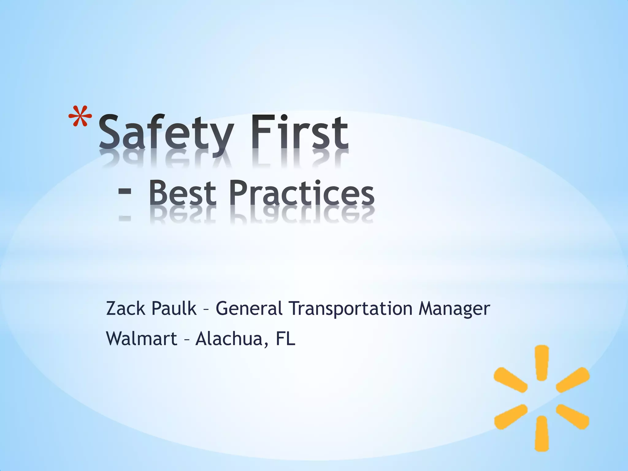 Safety Best Practices | PDF