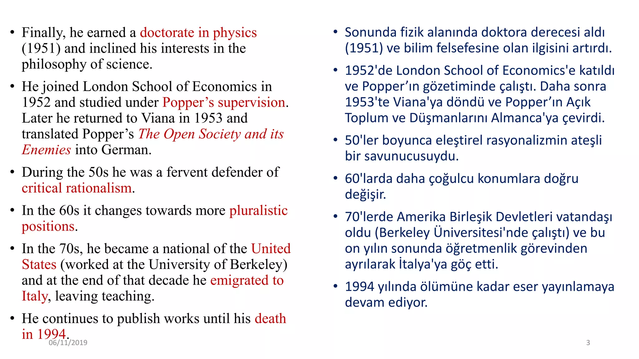 Paul karl feyrabend (1924 1994) | PPSX