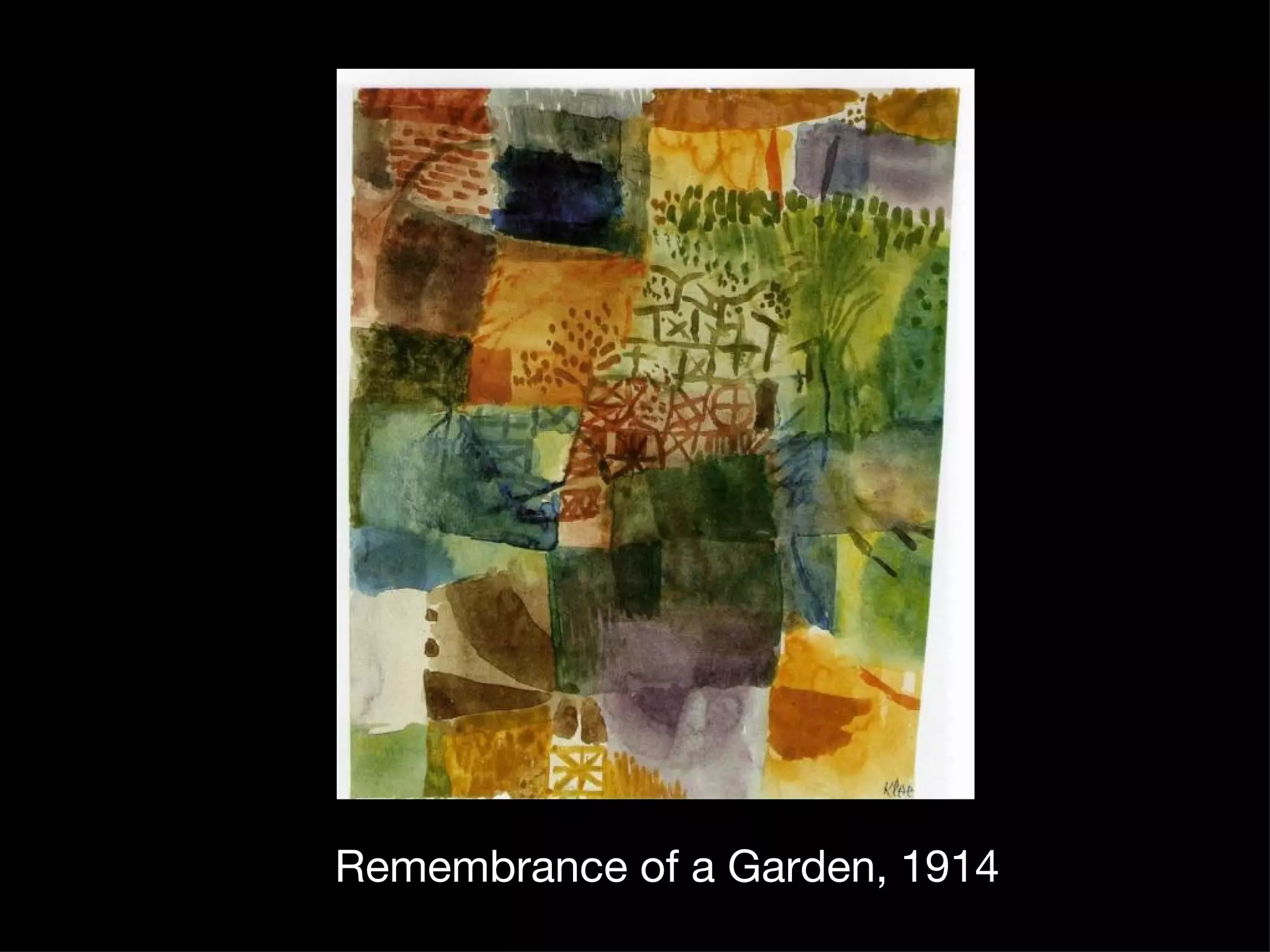 Paul Klee Introduction | PPT | Modern Art | Fine Art