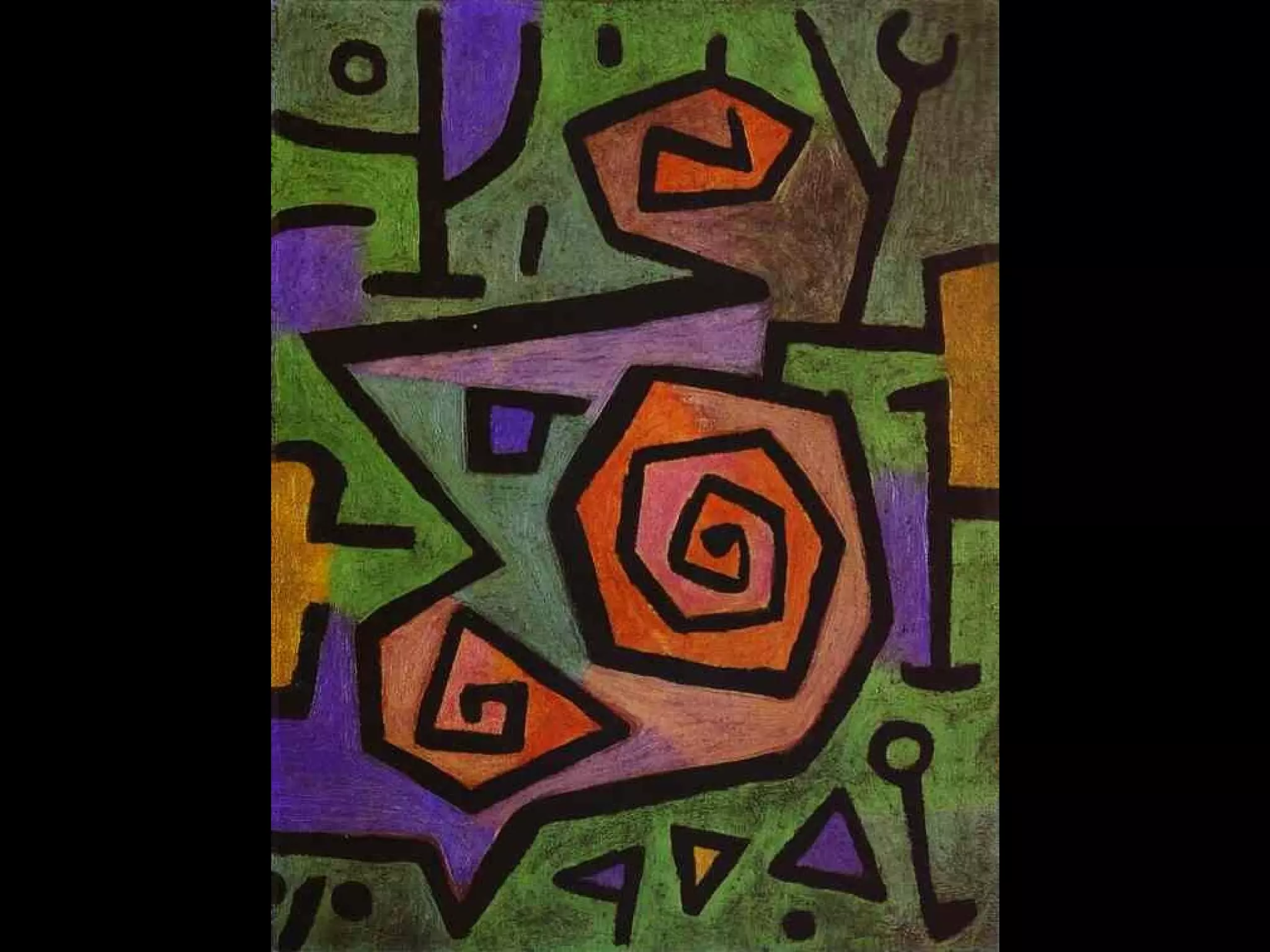 Paul Klee Abstract Self Portrait | PPT
