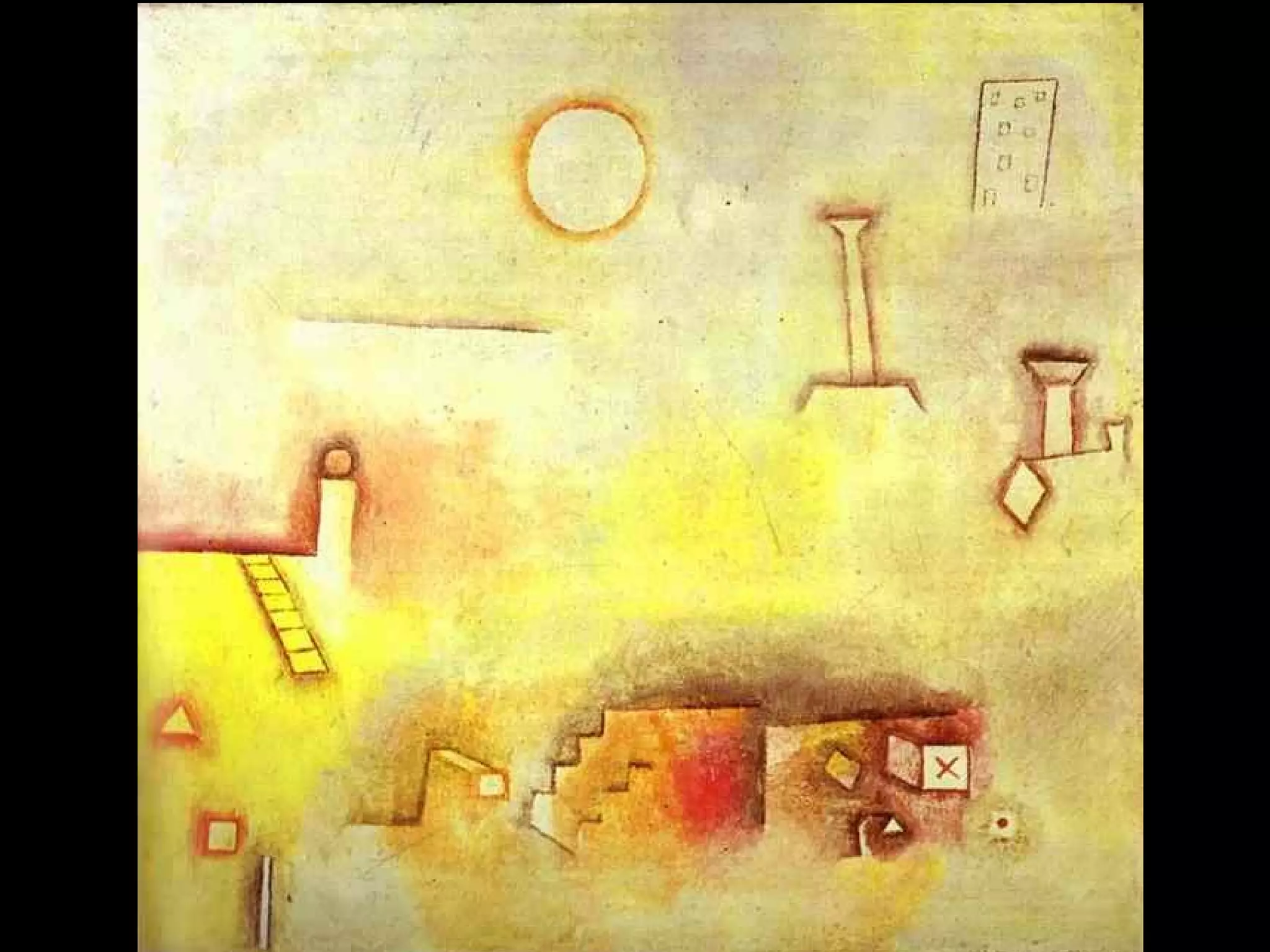 Paul Klee Abstract Self Portrait | PPT