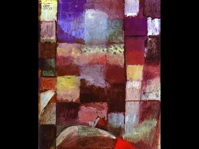 Paul Klee Abstract Self Portrait | PPT