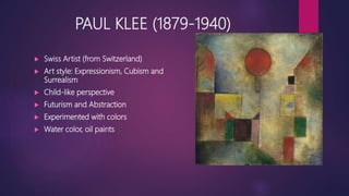 PAUL KLEE | PPTX