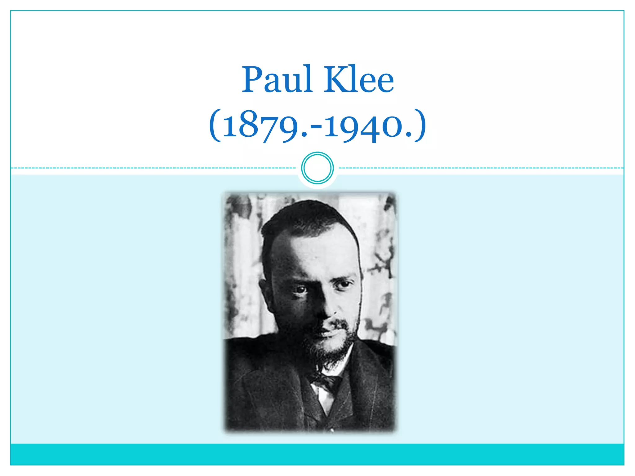 Paul Klee ppt | PPT
