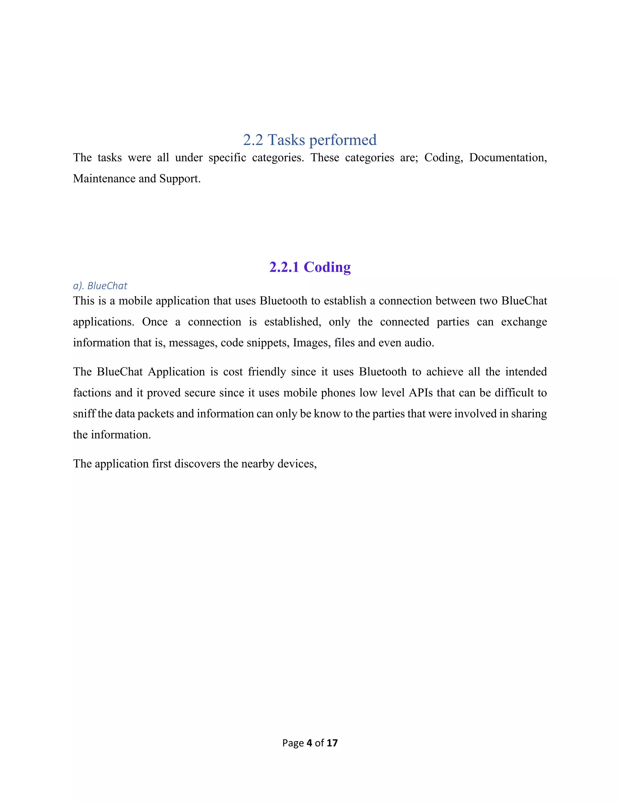 Computer science/ IT Fianl attachment report | PDF