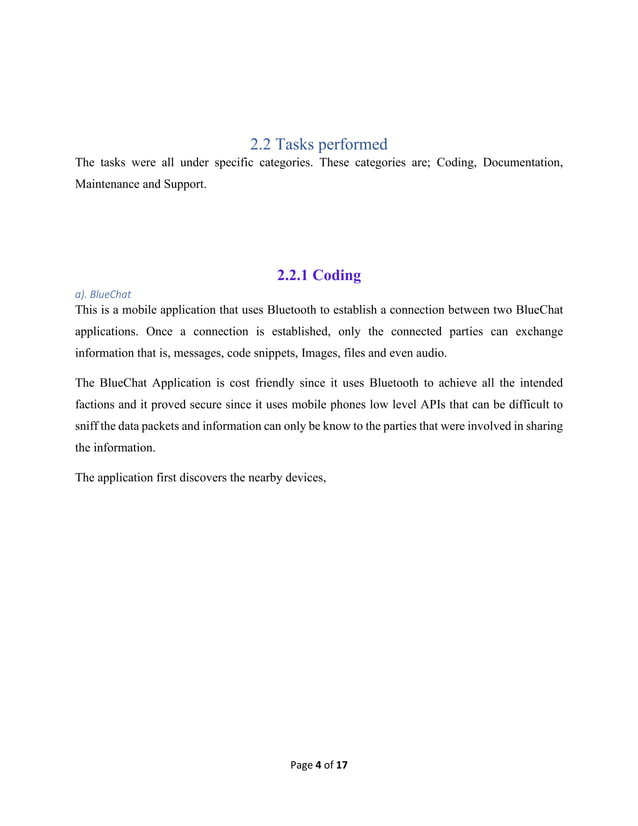 Computer science/ IT Fianl attachment report | PDF