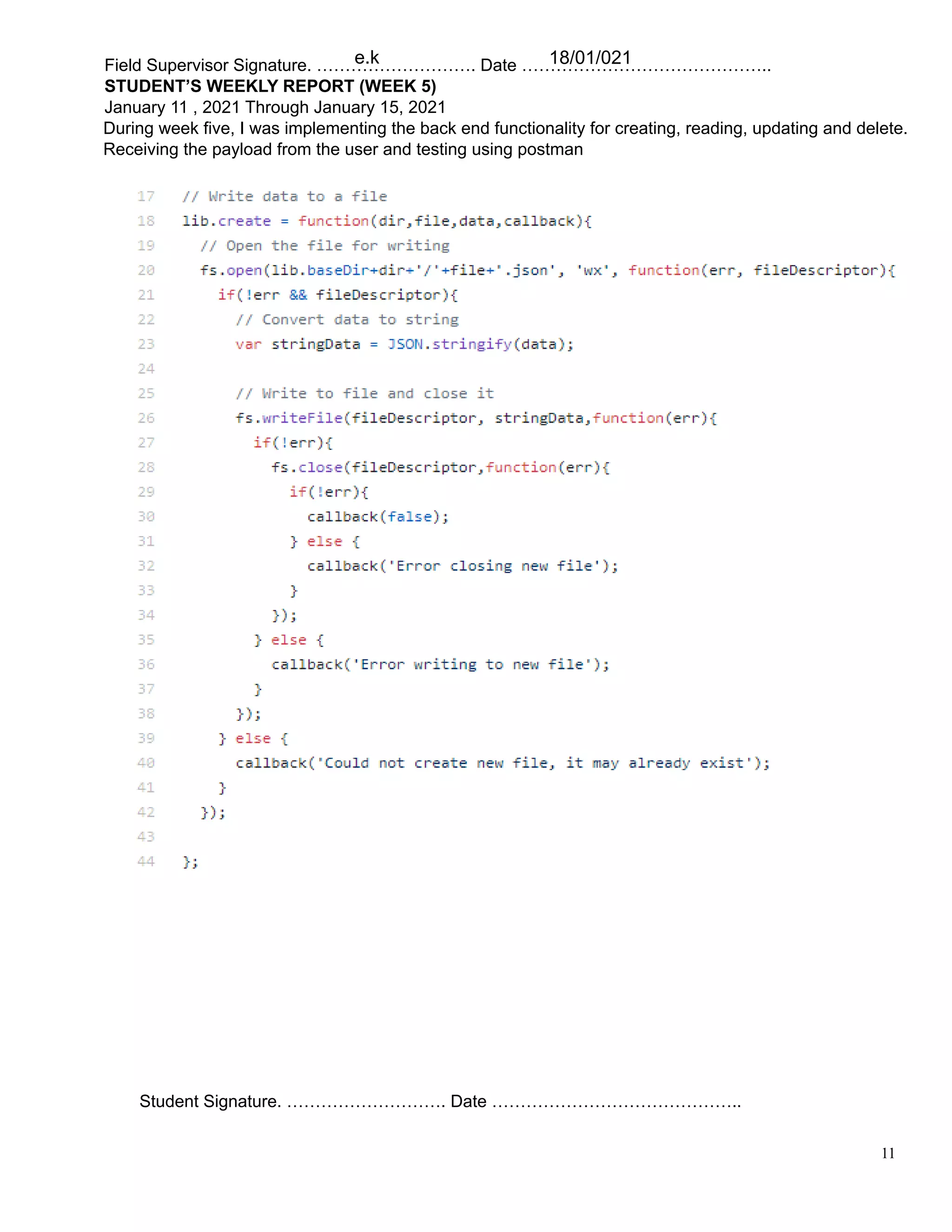 Computer Science Student Final attachment Logbook | PDF