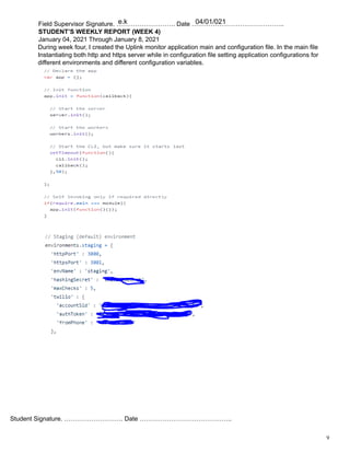 Computer Science Student Final attachment Logbook | PDF