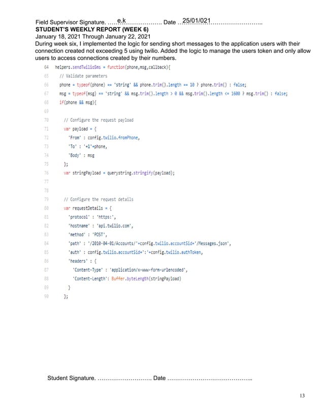 Computer Science Student Final attachment Logbook | PDF | Operating ...