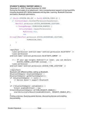 Computer Science Student Final attachment Logbook | PDF