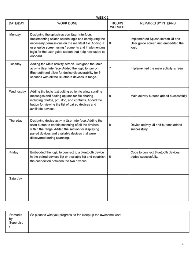 Computer Science Student Final attachment Logbook | PDF | Operating ...