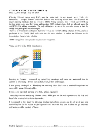 Sample of A logbook for Bachelor of Science in computer science ...