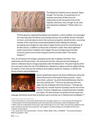 Paul.lesson.5.babylonian.captivity.teacher | PDF