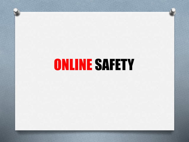 Online safety, Security, Ethics and Etiquette | PPTX | Internet for ...